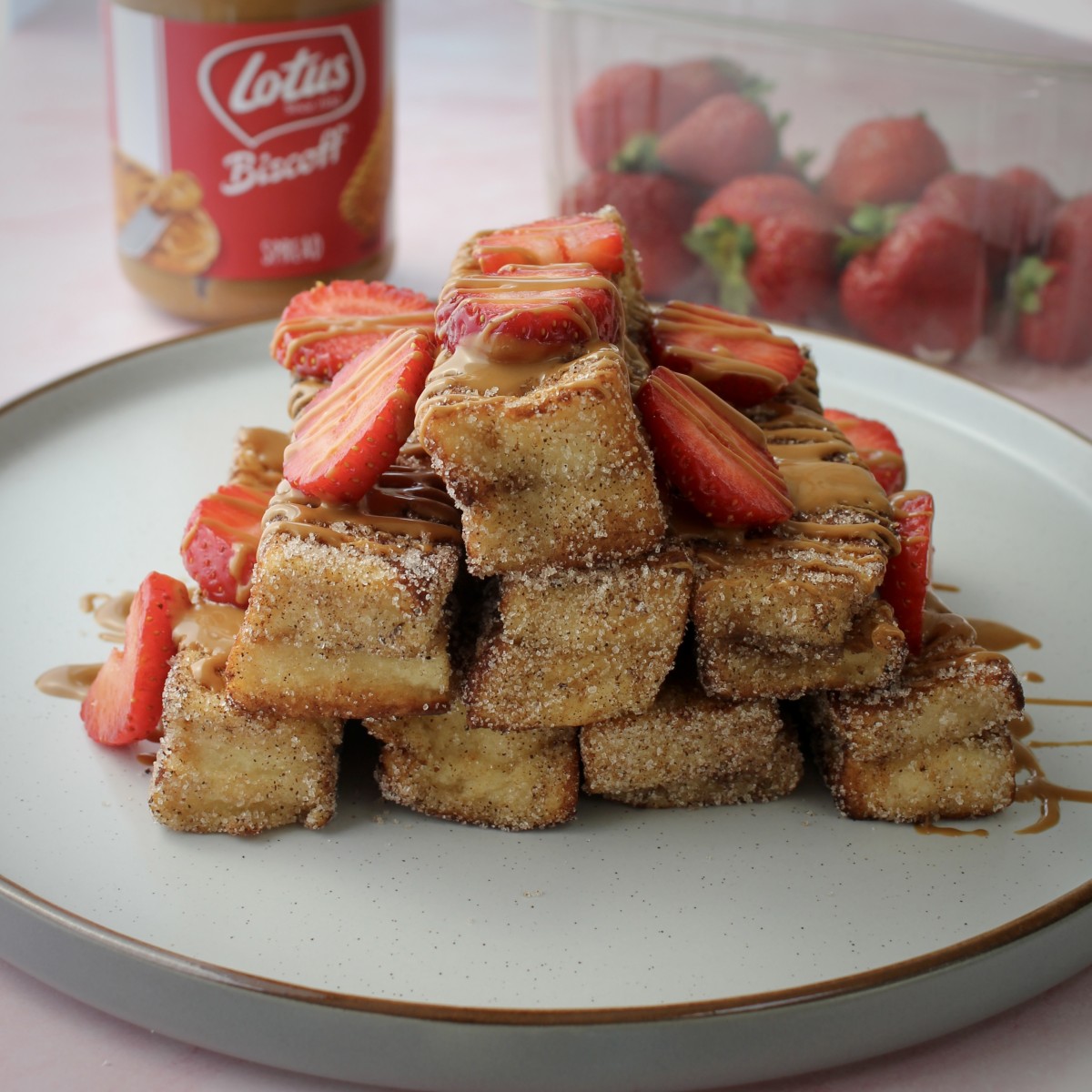 Biscoff French Toast Sticks
